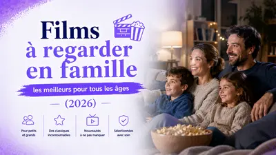 Films à regarder en famille : les meilleurs pour tous les âges (2026)